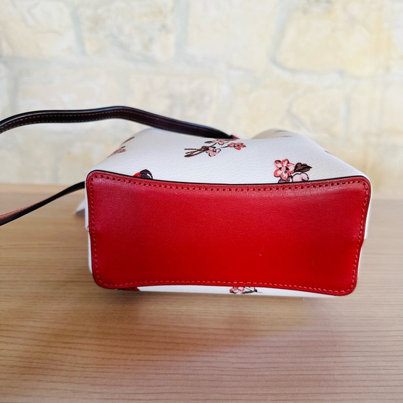 Coach | Bags | Coach Ladybug Floral Small Buckets Crossbody Handbag Nwt ...